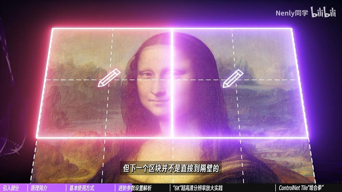 Multi Diffusion + Tiled VAE + ControlNet - 哔哩哔哩