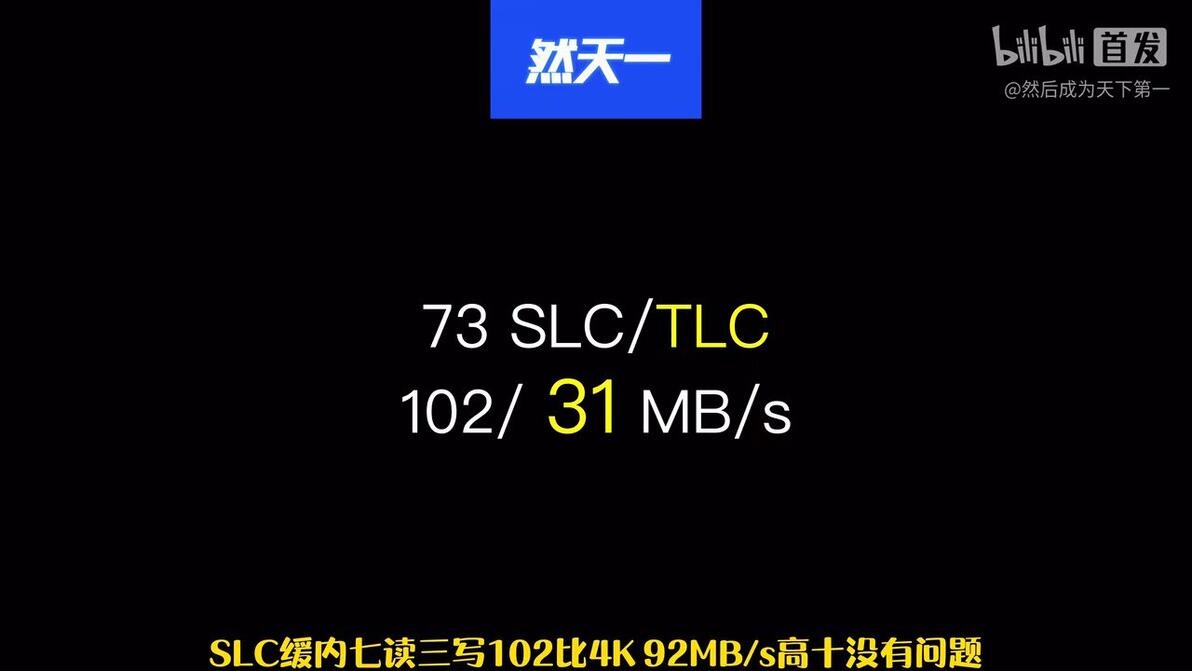 【然天一】1T长存致态TiPlus7100评测 最强无缓盘 - 哔哩哔哩
