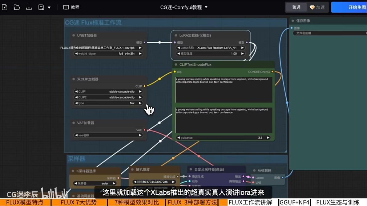 FLUX 7种模型 全方位使用教程 - 哔哩哔哩