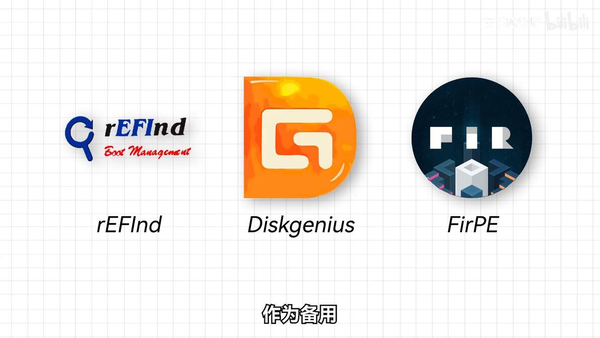 rEFInd，可能是颜值最高的多系统、硬盘引导神器 - 哔哩哔哩