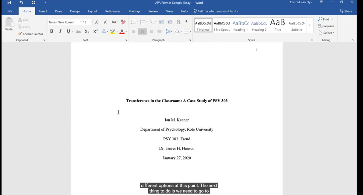 APA Essay Format (7th ed.) | APA格式 | 论文写 - 哔哩哔哩