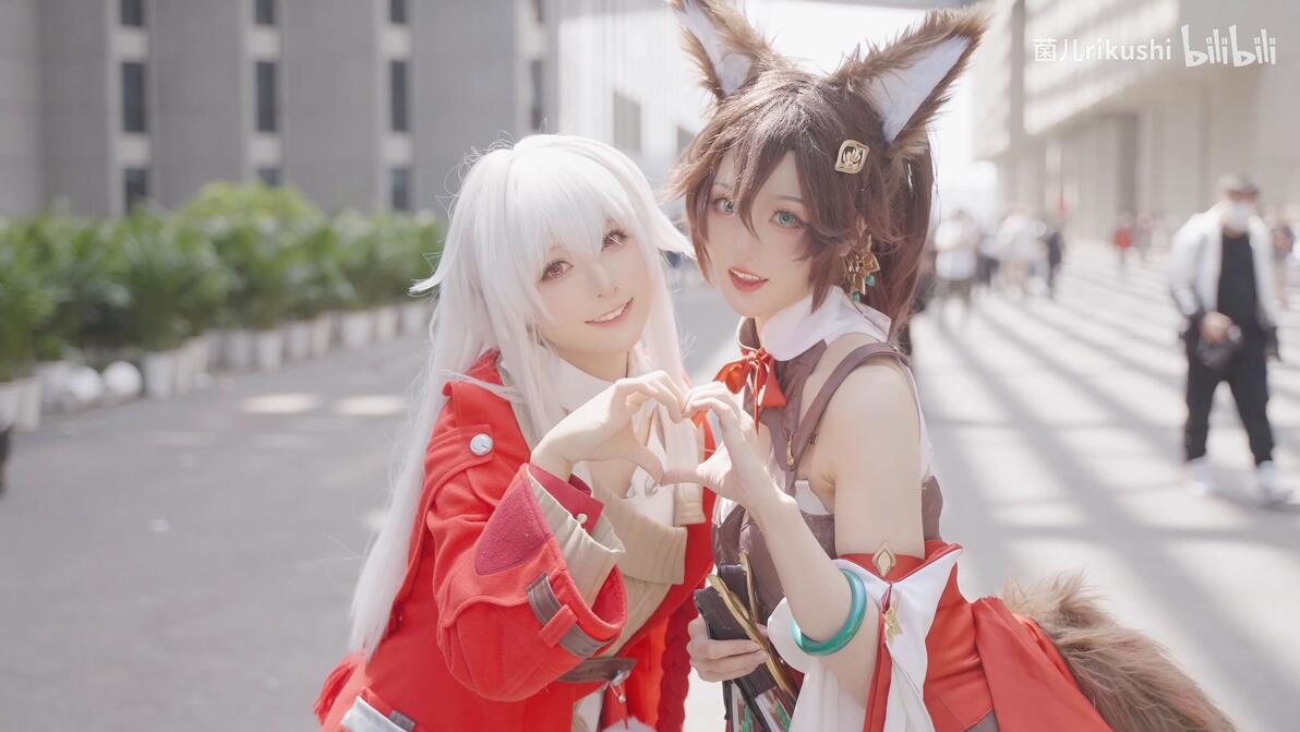 挑战在cp29和一百位coser比心！ - 哔哩哔哩