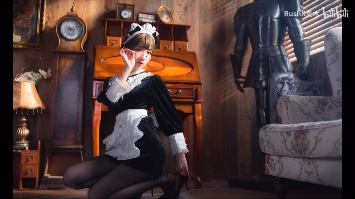 「夏木的攝影日記」 vol.41 主人！需要一杯下午茶嗎？女僕裝人像實拍 - 哔哩哔哩