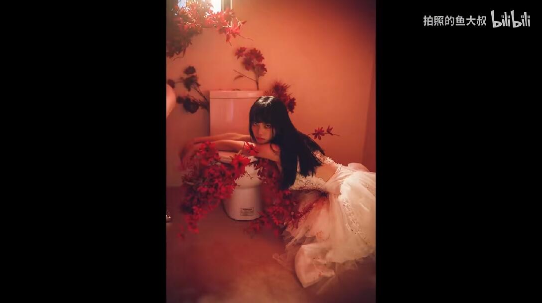 剪烂妹纸的裙子拍写真! 哔哩哔哩