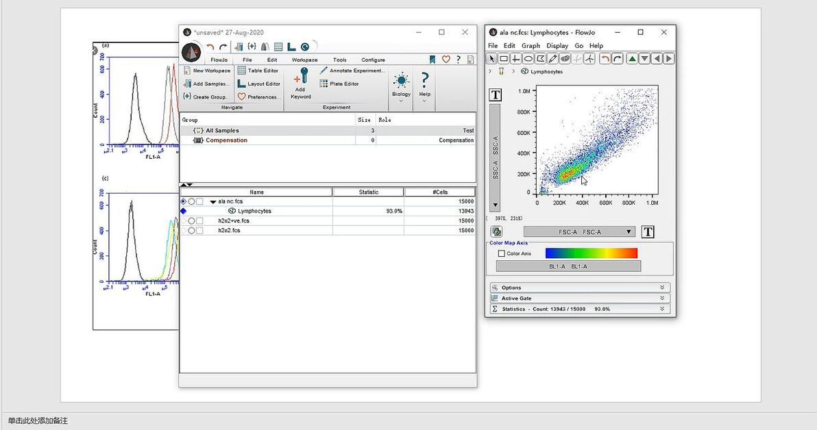 flowJo之ROS结果分析 - 哔哩哔哩