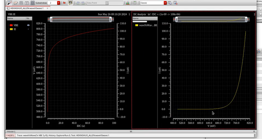 【模拟IC】cadence virtuoso中waveVSwave函数的使用 - 哔哩哔哩