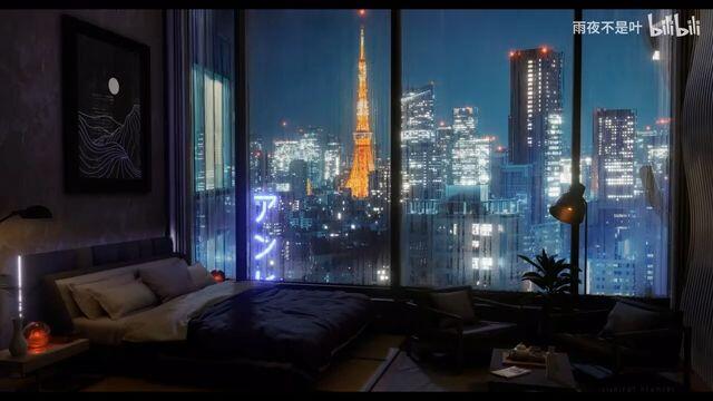 Wallpaper Engine放松心情雨夜2k动态壁纸推荐第二十四期 - 哔哩哔哩