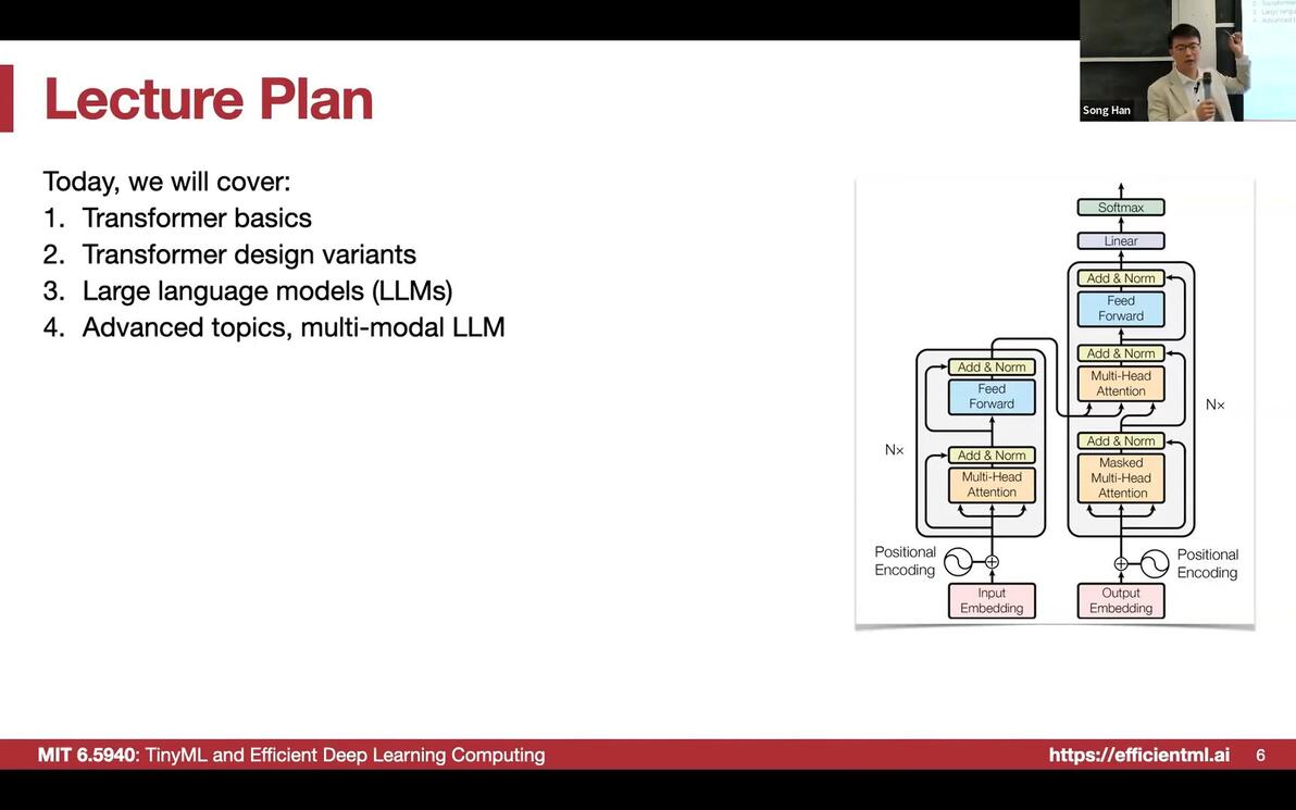 EfficientML.ai Lecture 12 - Transformer - 哔哩哔哩