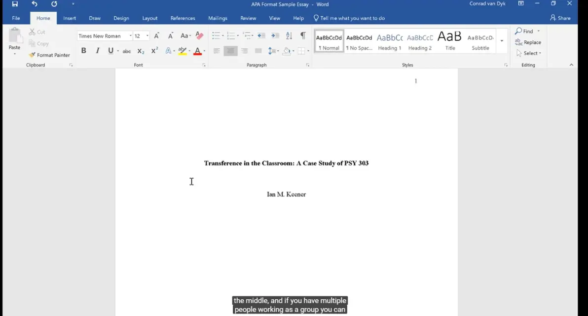 APA Essay Format (7th ed.) | APA格式 | 论文写 - 哔哩哔哩