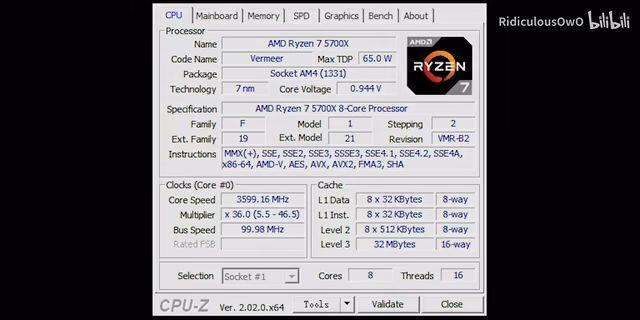 当我从3700X升级到5700X | 性能对比和超频心得(PBO2) - 哔哩哔哩
