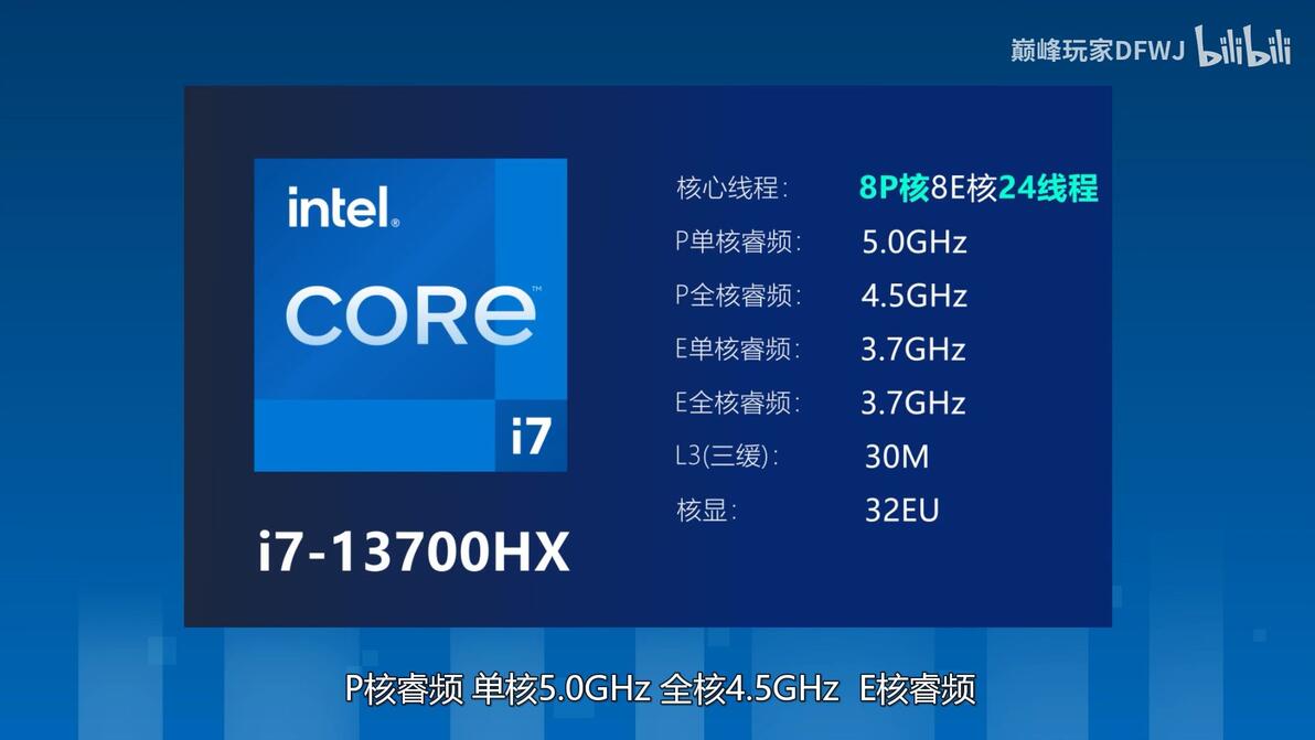 【评测】核多一定强？13代H55 i7-13700HX实测，依托答辩！ - 哔哩哔哩