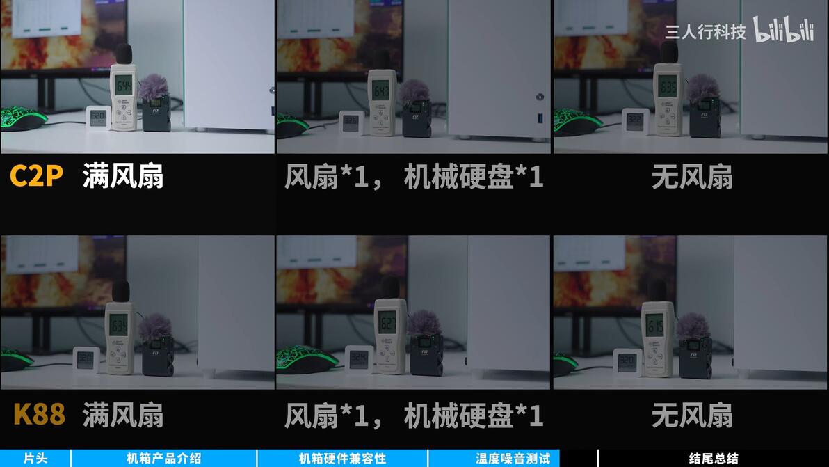 百元紧凑型MATX机箱哪家强？小喆优品C2P VS 傻瓜超人K88青春版，超详细 - 哔哩哔哩