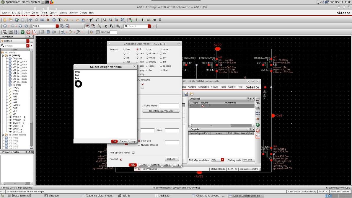 模拟IC设计中的软件操作：Cadence Virtuoso ADE L 电路仿真 - 哔哩哔哩