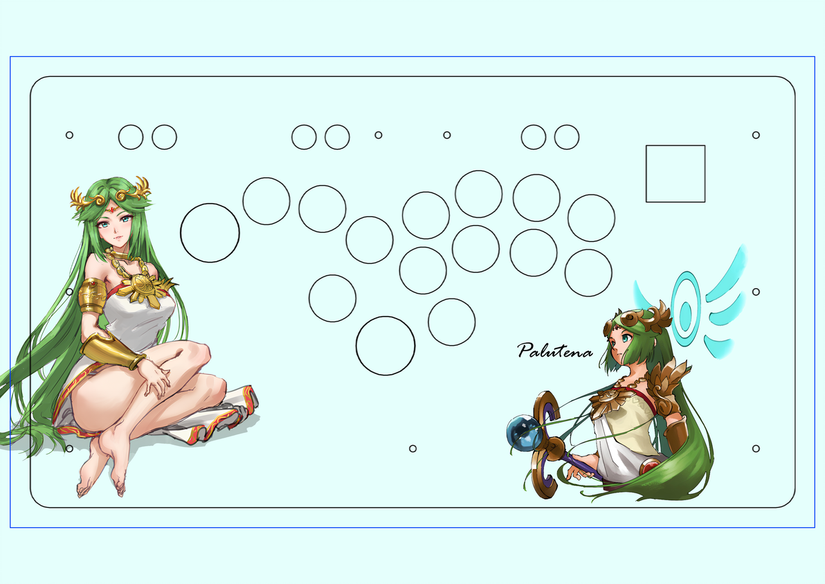 HITBOX面板图番外篇-PSD文件使用教学 - 哔哩哔哩