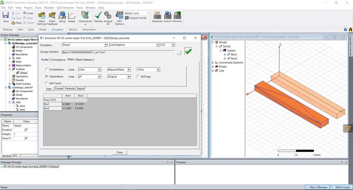 ANSYS Q3D视频教程 - 哔哩哔哩