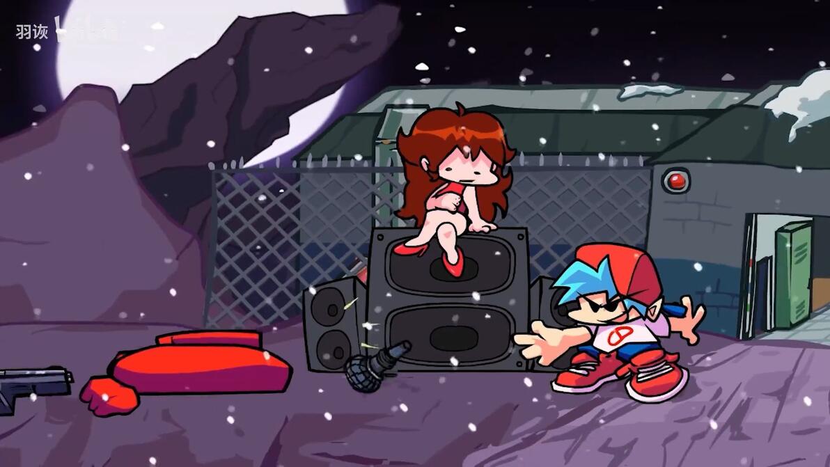 FNF超优质模组-官方内鬼V4全流程【光流补帧/更新中】 - 哔哩哔哩