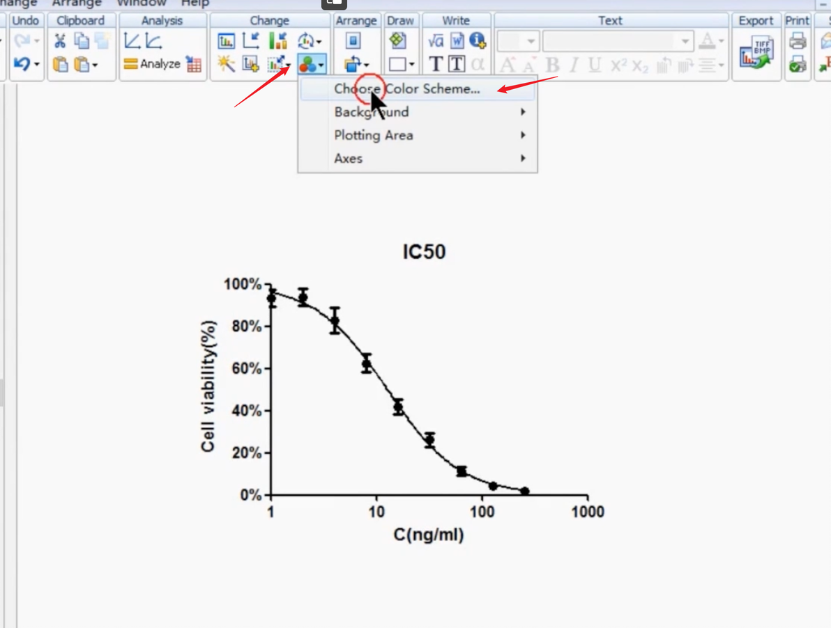 16 数据处理之计算IC50：细胞毒实验的半数抑制浓度IC50的计算方法 - 哔哩哔哩