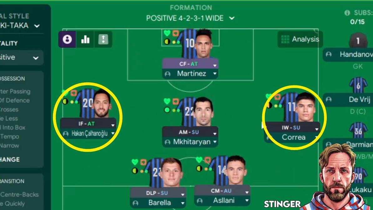 FM23如何表达自己的战术意图（以4231示例） - 哔哩哔哩