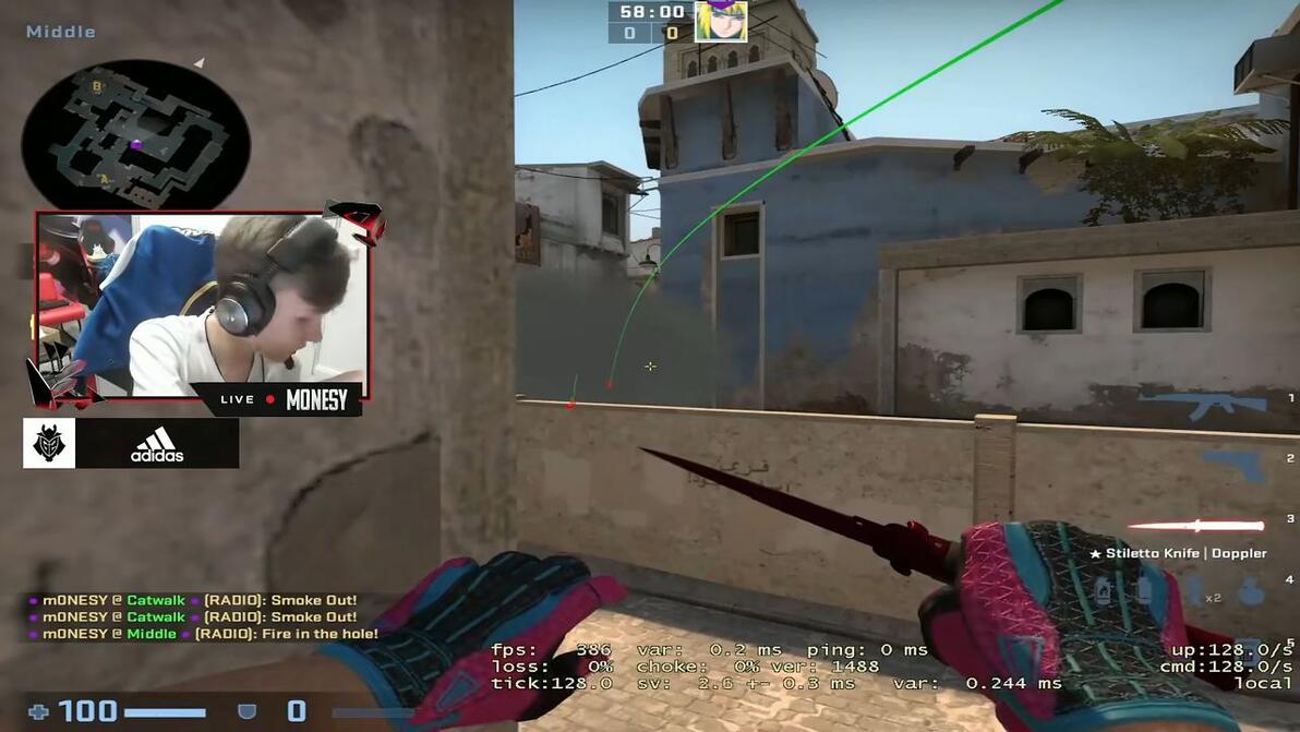 【CSGO】m0NESY分享小技巧和窍门！ - 哔哩哔哩