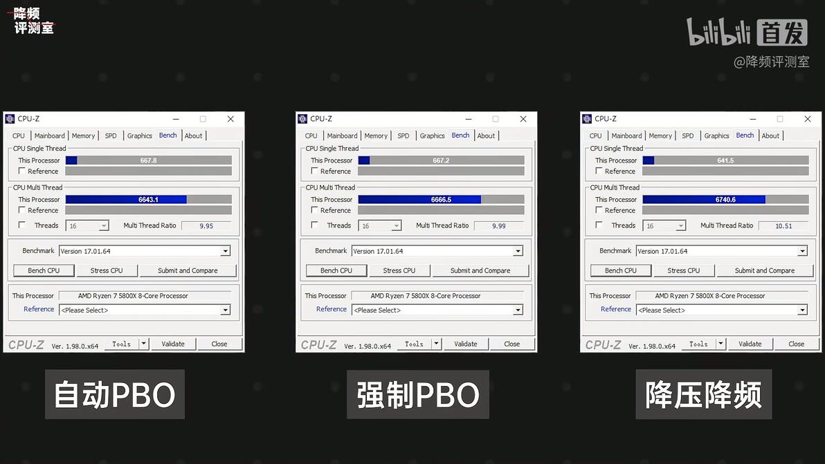 小白咋玩5800X？PBO与降压降频优缺点实战分析 - 哔哩哔哩