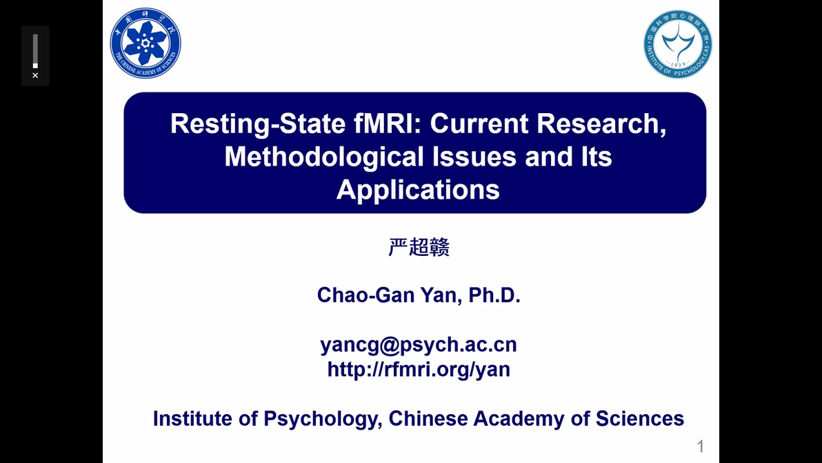 静息态功能磁共振成像(rs-fMRI)原理与数据分析,DPABI教程 - 哔哩哔哩