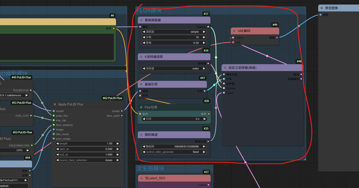 Comfyui实用工作流教程7期——Reactor、Pulid、EcomID换脸 - 哔哩哔哩