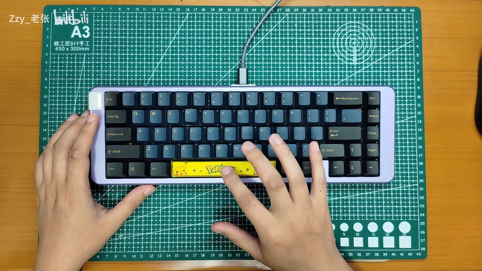 【代组日记】60配列顶级套件，SPACE 65 R3+黛白轴，GASKET+铝坨 - 哔哩哔哩