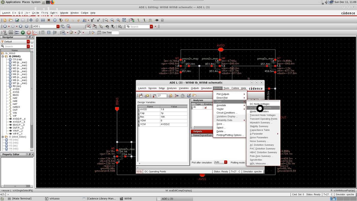 模拟IC设计中的软件操作：Cadence Virtuoso ADE L 电路仿真 - 哔哩哔哩