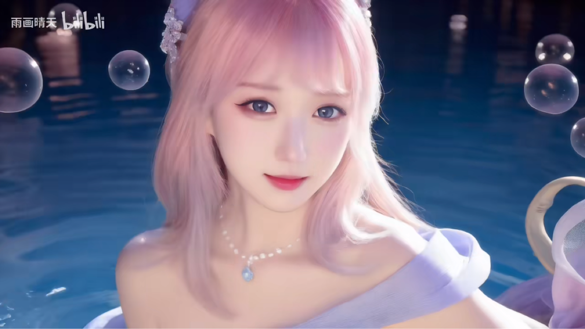 【AI coser】原神｜心海cos｜觀賞魚可愛捏！ - 哔哩哔哩