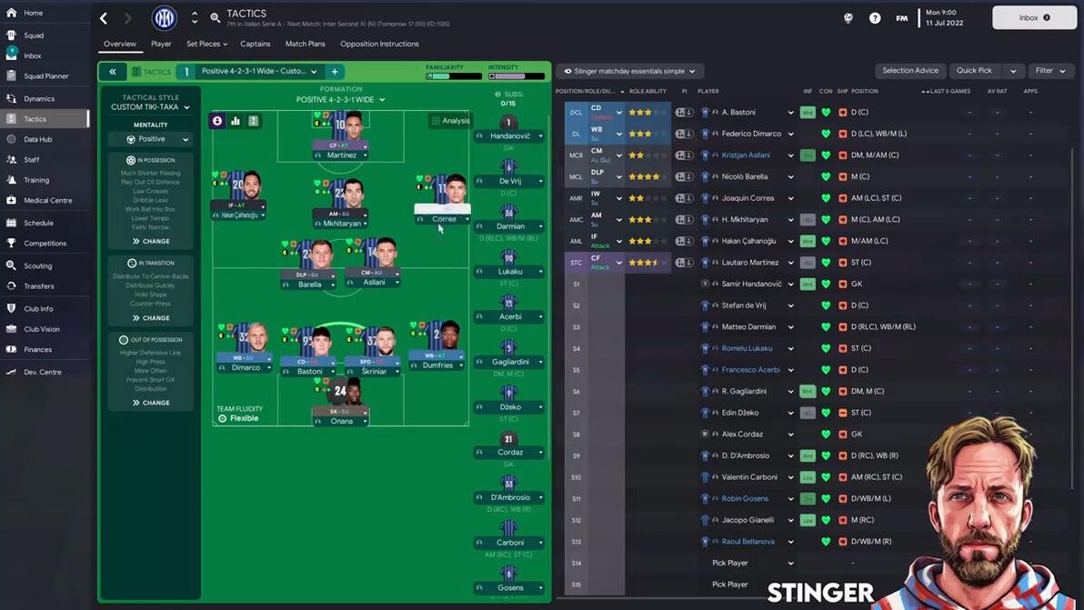 FM23如何表达自己的战术意图（以4231示例） - 哔哩哔哩