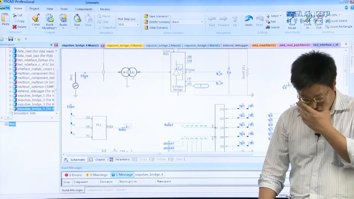 PSCAD软件基本操作及中高级应用 - 哔哩哔哩