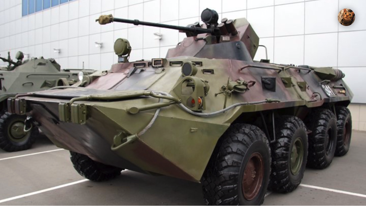 苏联经典BTR轮式！30机炮版本提交BVVD，解体后首个改造型号，家族何时... - 哔哩哔哩