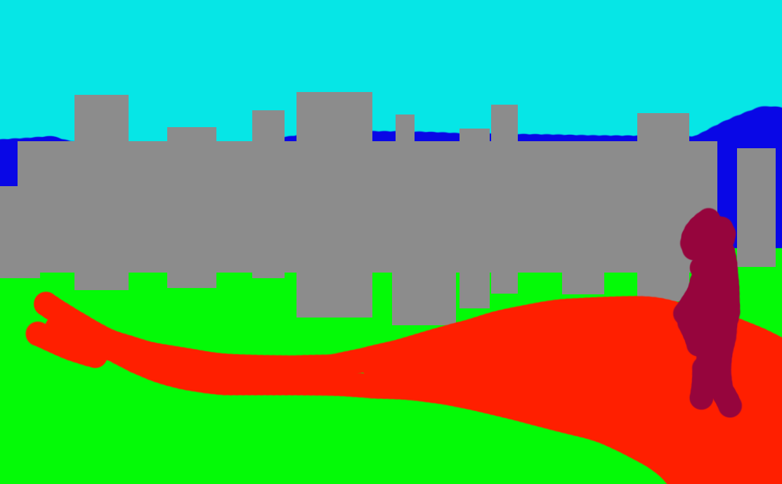 【AI绘画】强大的构图工具：Seg（ControlNet）语义分割控制网络 - 哔哩哔哩