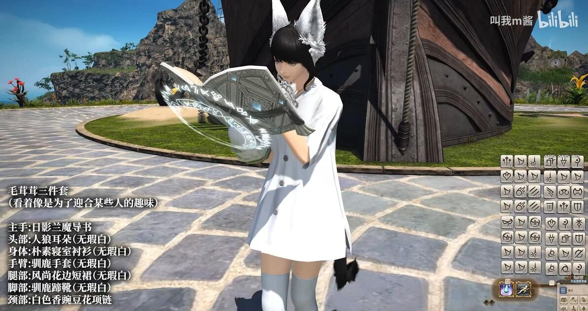 【ff14】6.4幻化搭配分享：第四期（共33套丨无滤镜丨猫娘模特丨自用分享） - 哔哩哔哩