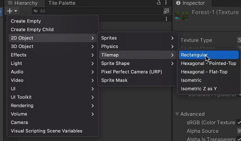 场景绘制和叠层设置 Tilemap｜Unity2022.2 教程《勇士传说》｜4 - 哔哩哔哩