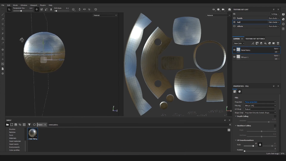 【中文字幕】贴图绘制软件Substance Painter基础教程 - 哔哩哔哩