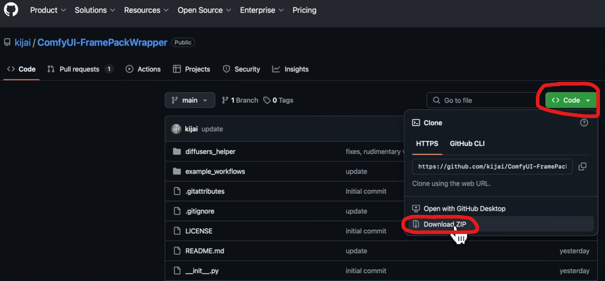 AI视频新王 6GB显卡能跑FramePack Comfyui超强视频插件 - 哔哩哔哩