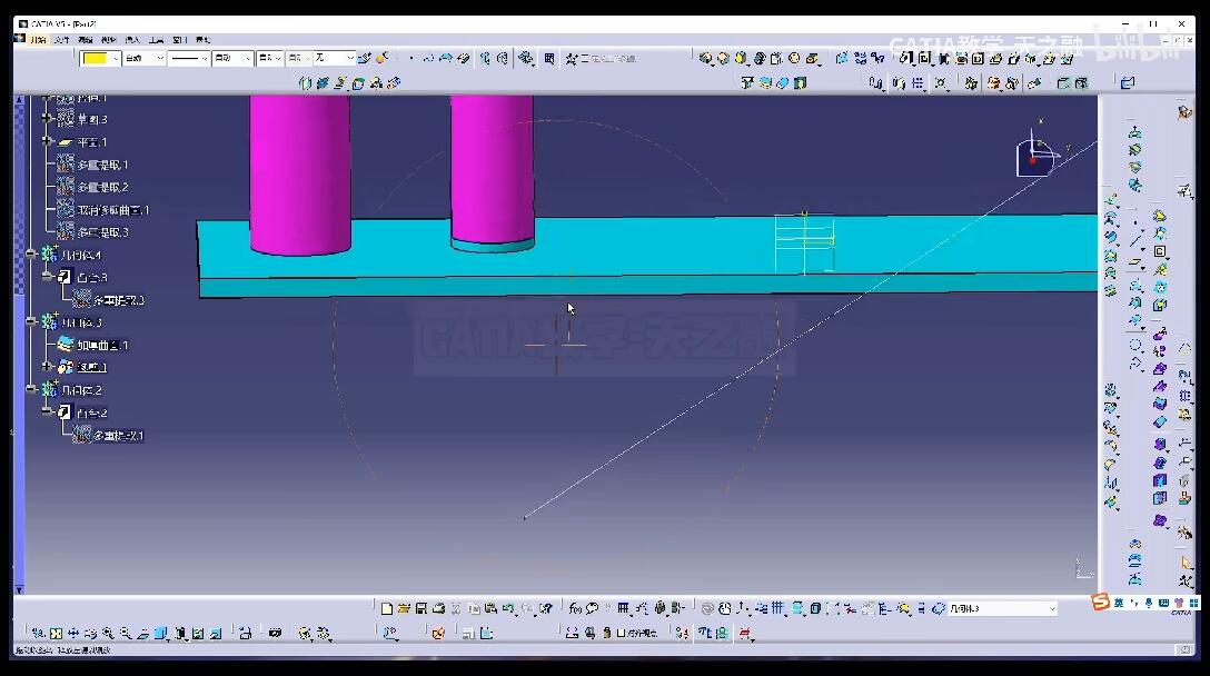 CATIA汽车内外饰设计-什么是模具碰穿与插穿 - 哔哩哔哩