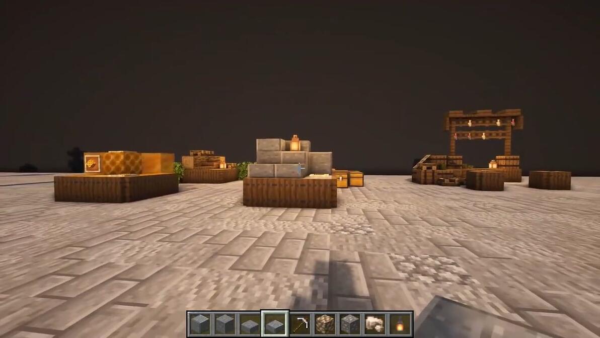 【Crema_】Minecraft 建筑教程-50多个村庄建设创意（搬运） - 哔哩哔哩