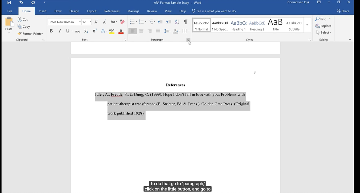 APA Essay Format (7th ed.) | APA格式 | 论文写 - 哔哩哔哩