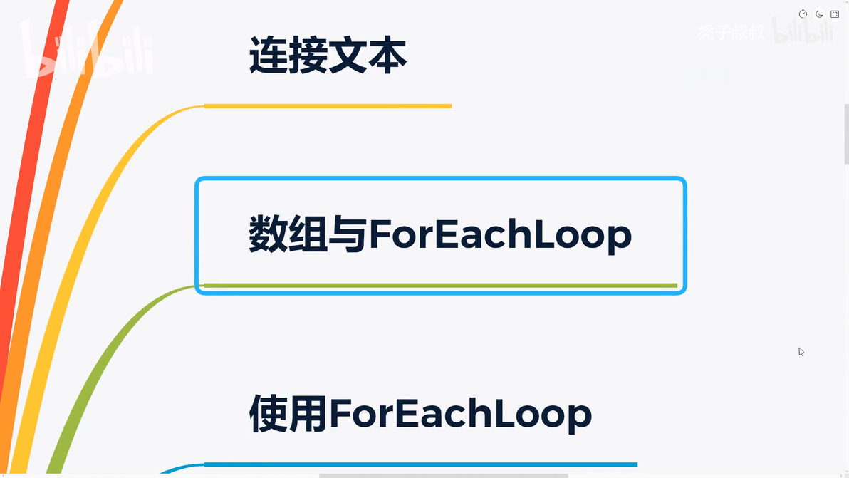 ue4-27使用ForEachLoop循环 - 哔哩哔哩