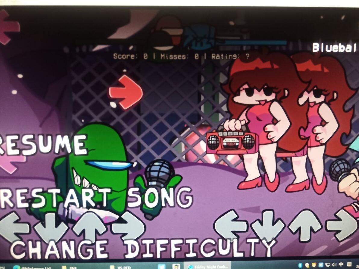 [FNFxAmong Us]ULTIMATE DEFEAT V2终极版失败Rem - 哔哩哔哩