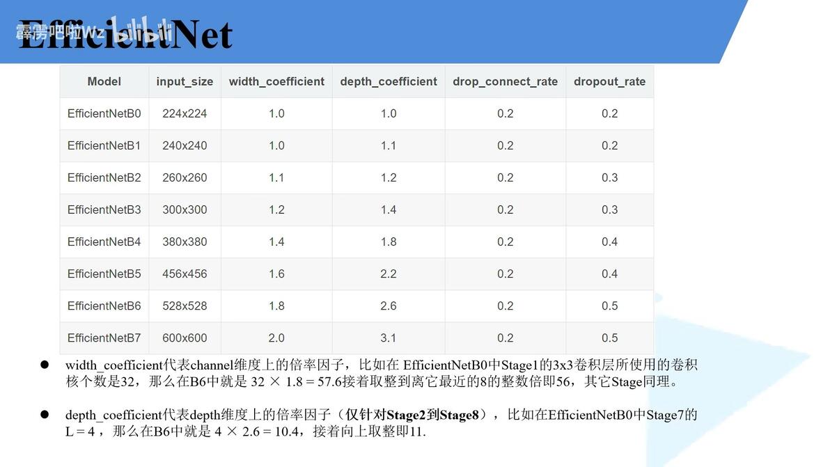 9.1 EfficientNet网络详解 - 哔哩哔哩
