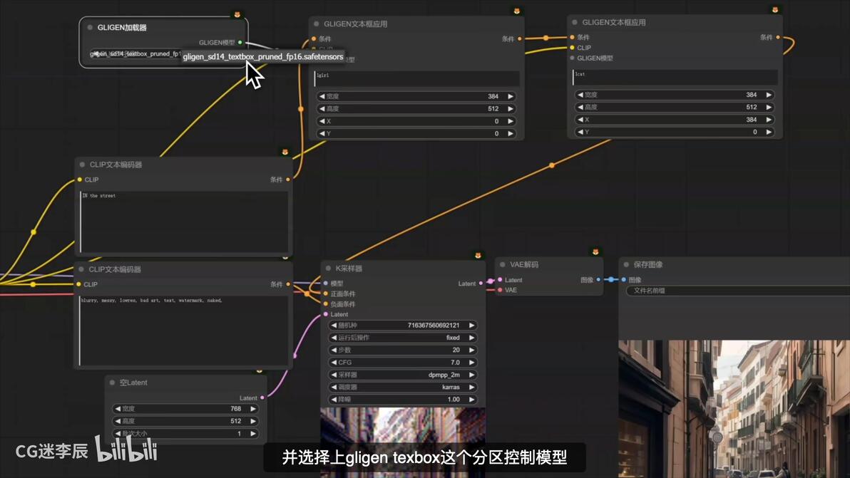 Comfyui基础节点详解——加载器 - 哔哩哔哩