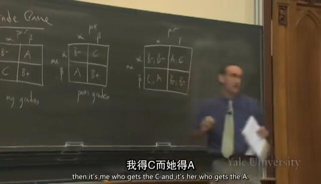【博弈论】耶鲁大学公开课（中英双语字幕） - 哔哩哔哩