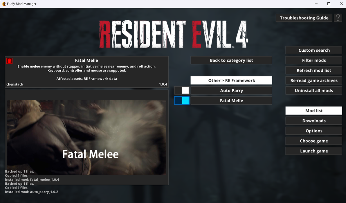 生化危机4重制版强制体术MOD - 哔哩哔哩