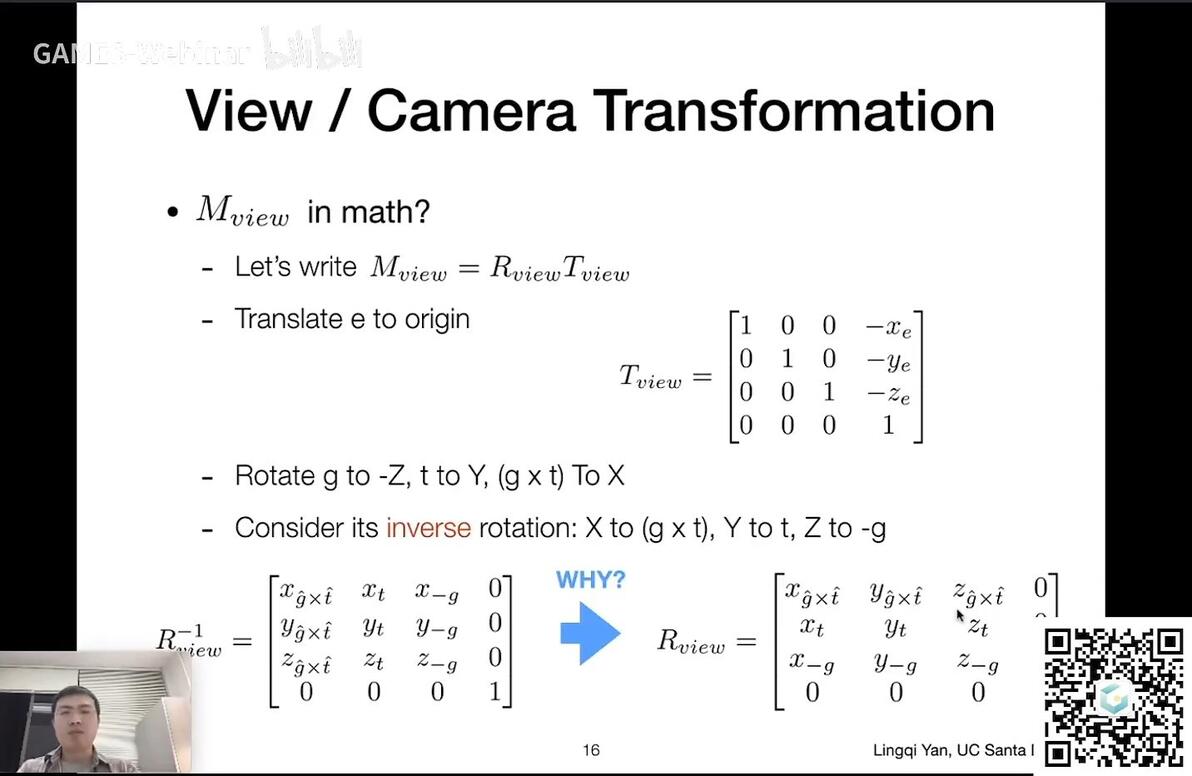 GAMES101-现代计算机图形学入门-闫令琪 - 哔哩哔哩