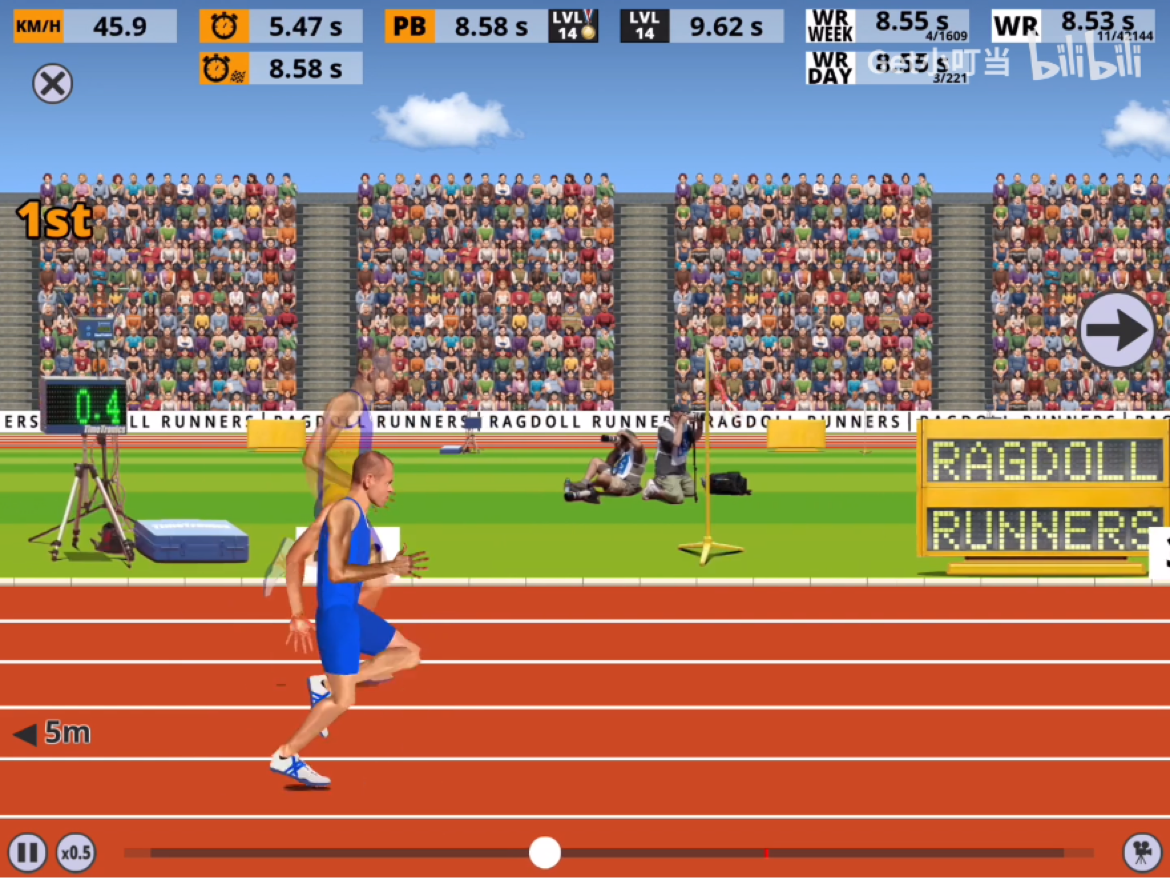 Ragdoll Runners medium100 8.58（8.57）P... - 哔哩哔哩