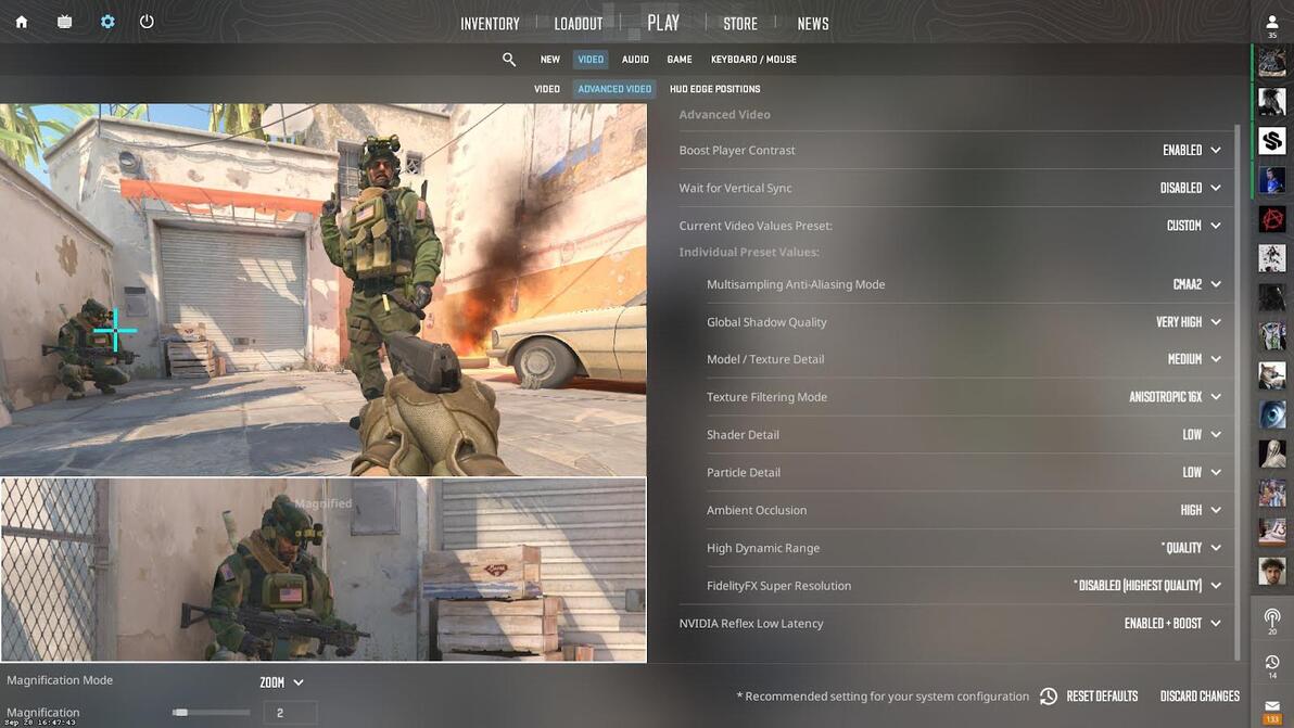 来自S1mple, m0nesy和ropz的最佳CS2设置 - 哔哩哔哩