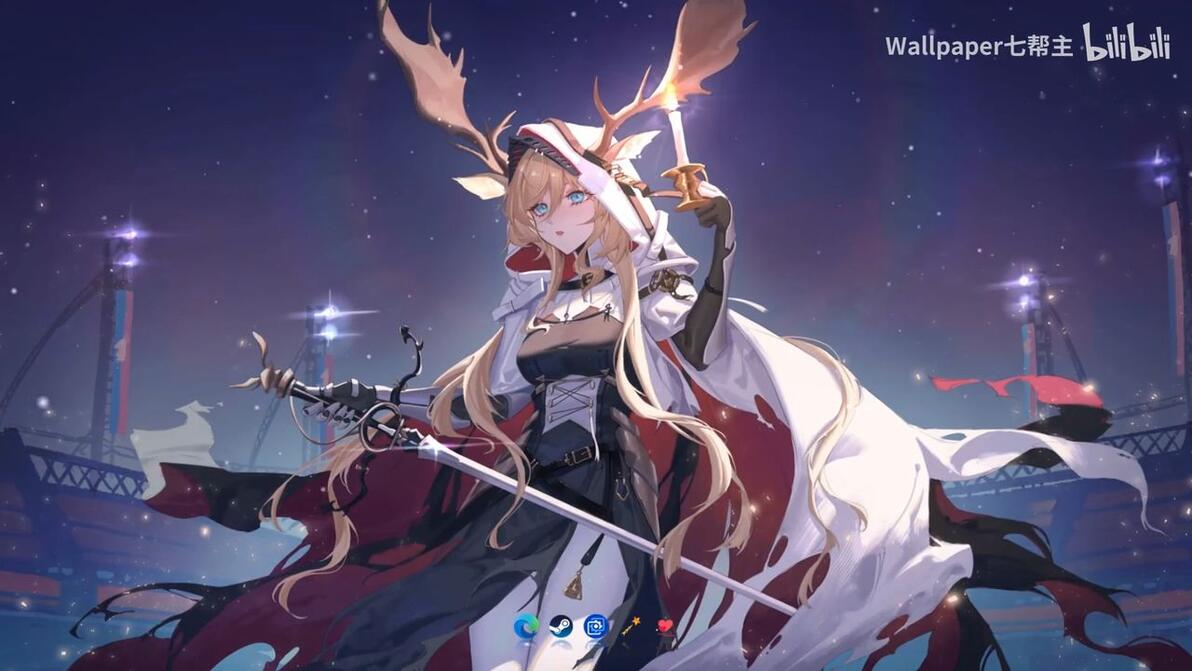 【wallpaper】持剑少女 壁纸分享#91 - 哔哩哔哩